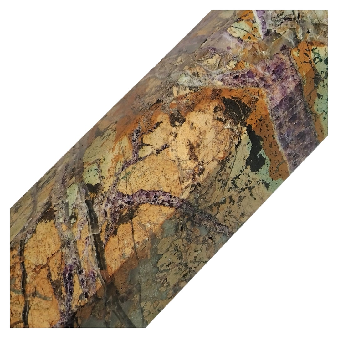 Six Sided Natural Fluorite Root Stone Obelisk Tower Wand - Etsy