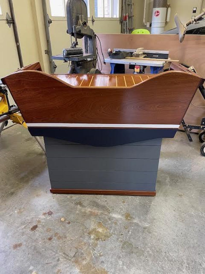 Mahogany Transom Bar/stand - Etsy