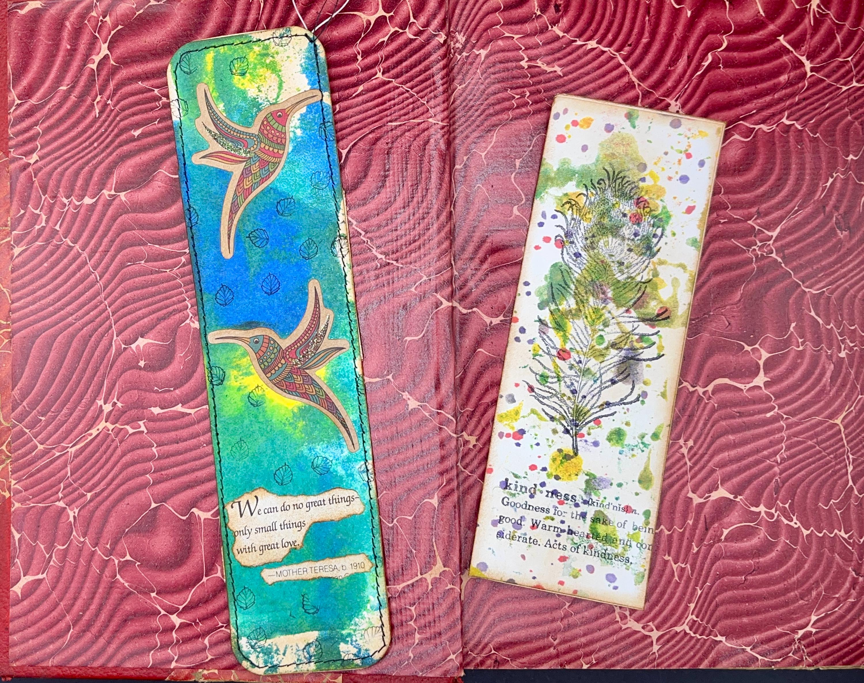 Bookmarks Handmade From Vintage Ephemera and Specialty Papers ...