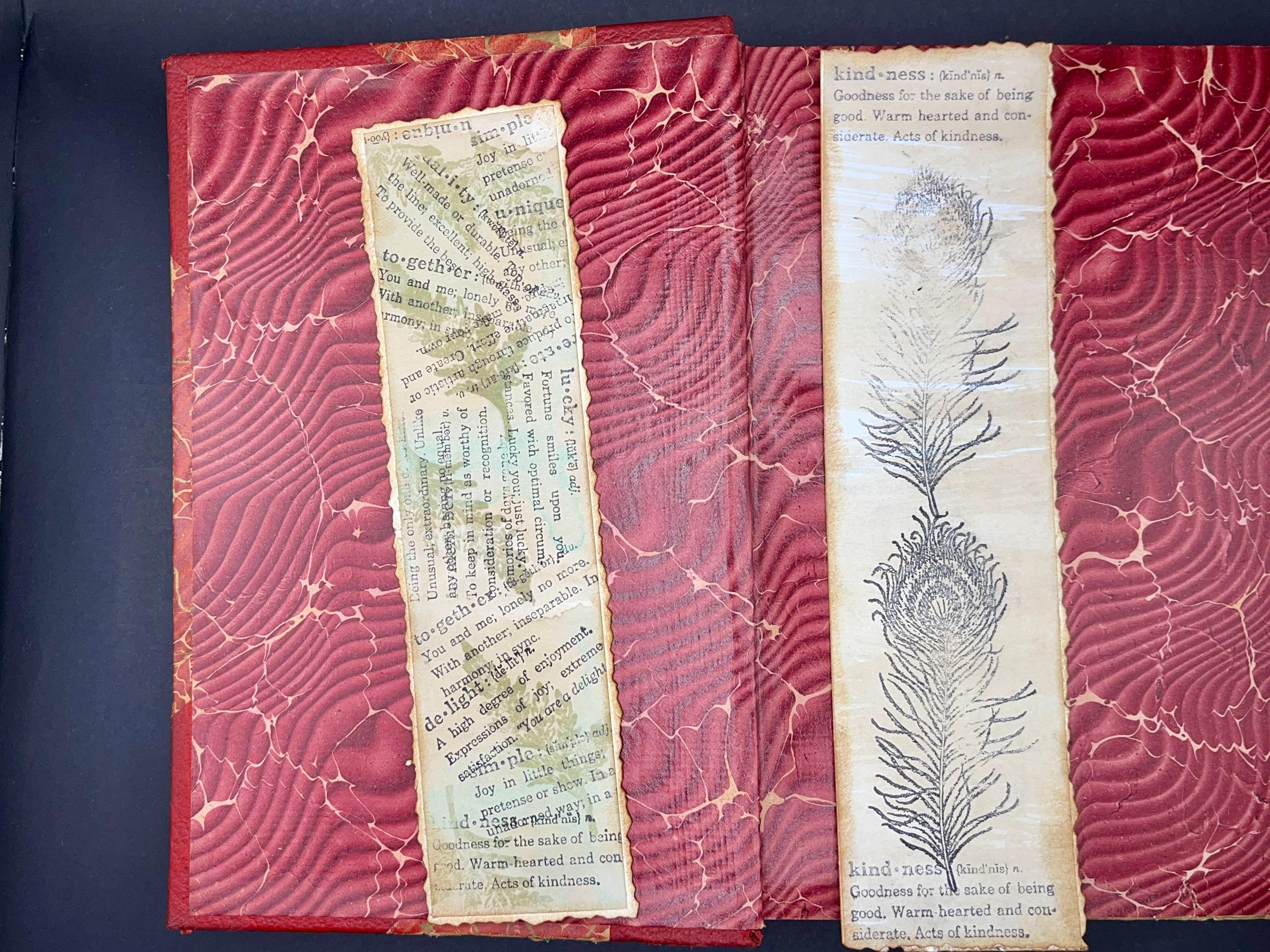 Bookmarks Handmade From Vintage Ephemera and Specialty Papers ...