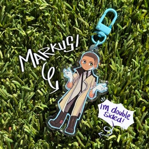 Detroit Become Human - Keychains 3" (connor/kara/markus) - Etsy