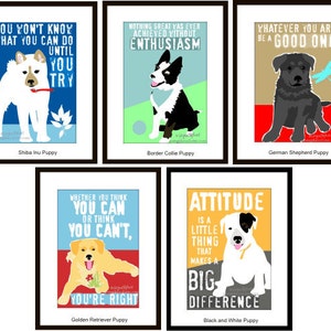 Classroom Decor Motivational for Kids Puppy Art Prints Dog - Etsy