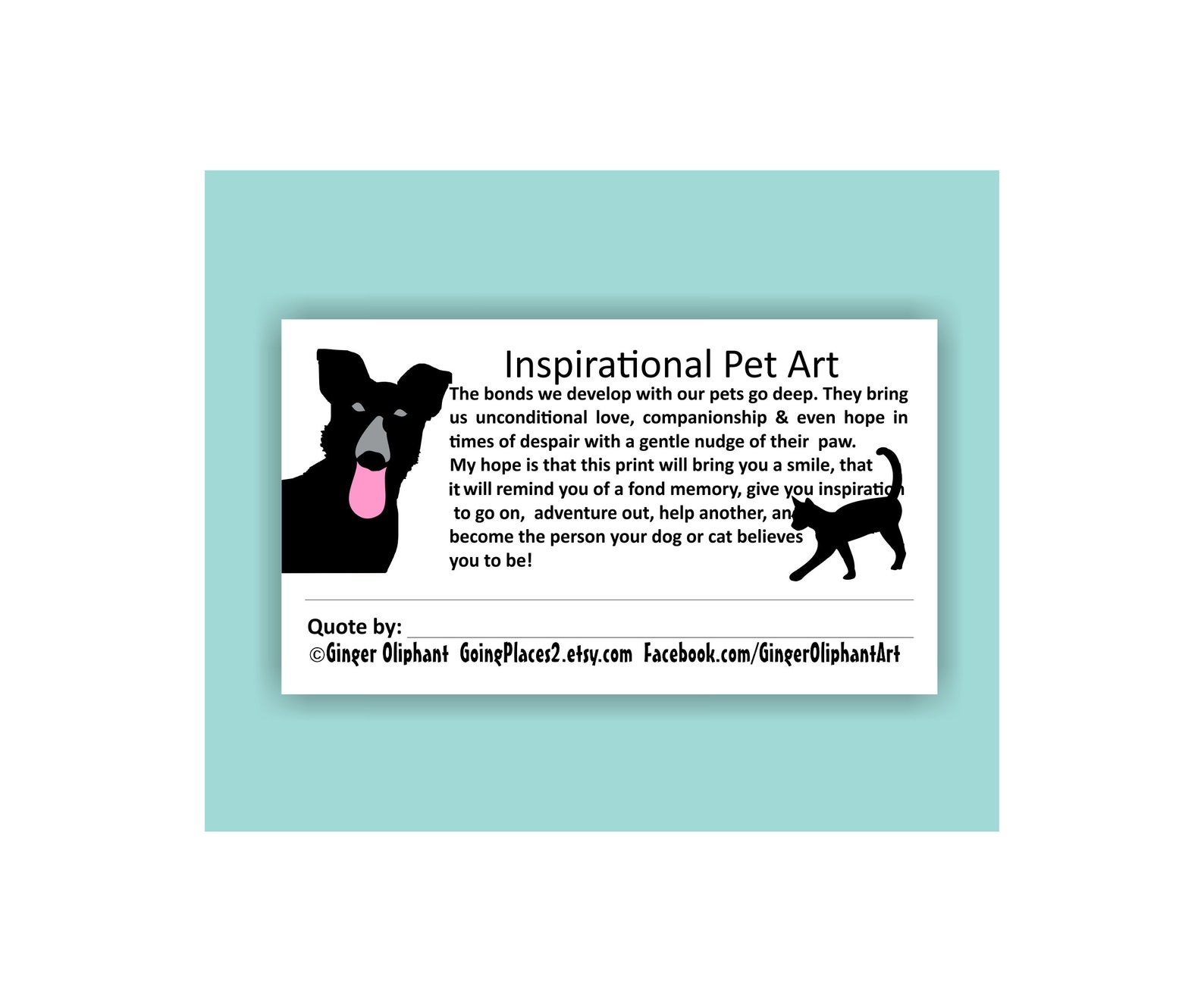 Hound Dog Art Teamwork Wall Decor Dog Artwork Funny Dog | Etsy