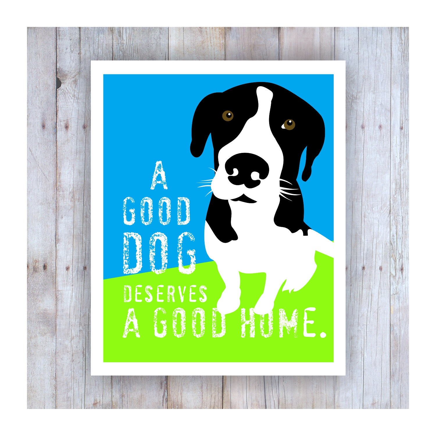 Rescue Dog Sign Dog Adoption Shelter Dog Dog Rescue Mom | Etsy