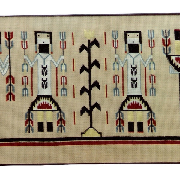PUEBLO Southwest Design for Cross Stitch Pattern - Etsy