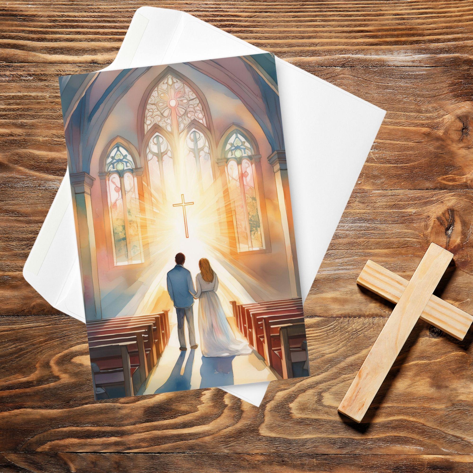 Catholic Wedding Card, Catholic Engagement Card Congratulations ...