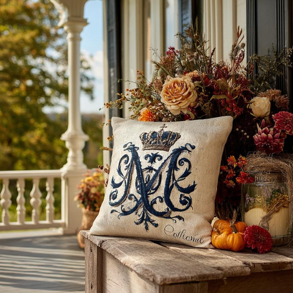Personalized Auspice Maria Cushion – Catholic Throw Pillow With Marian ...