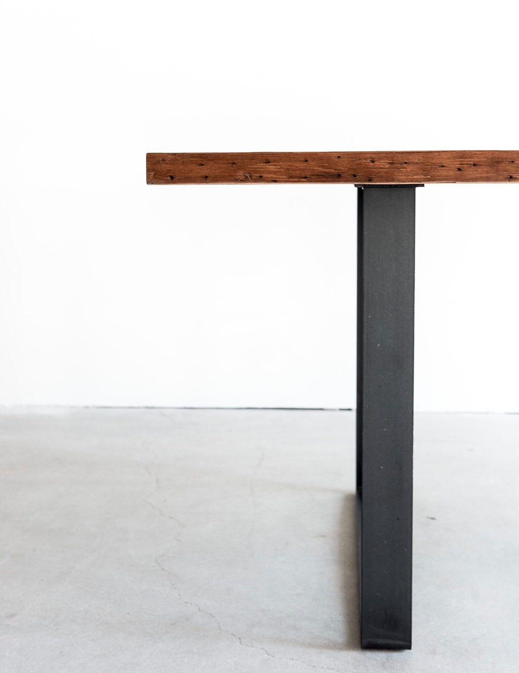 Railcar Dining Table Handmade Reclaimed Wood Dining Table - Etsy 日本