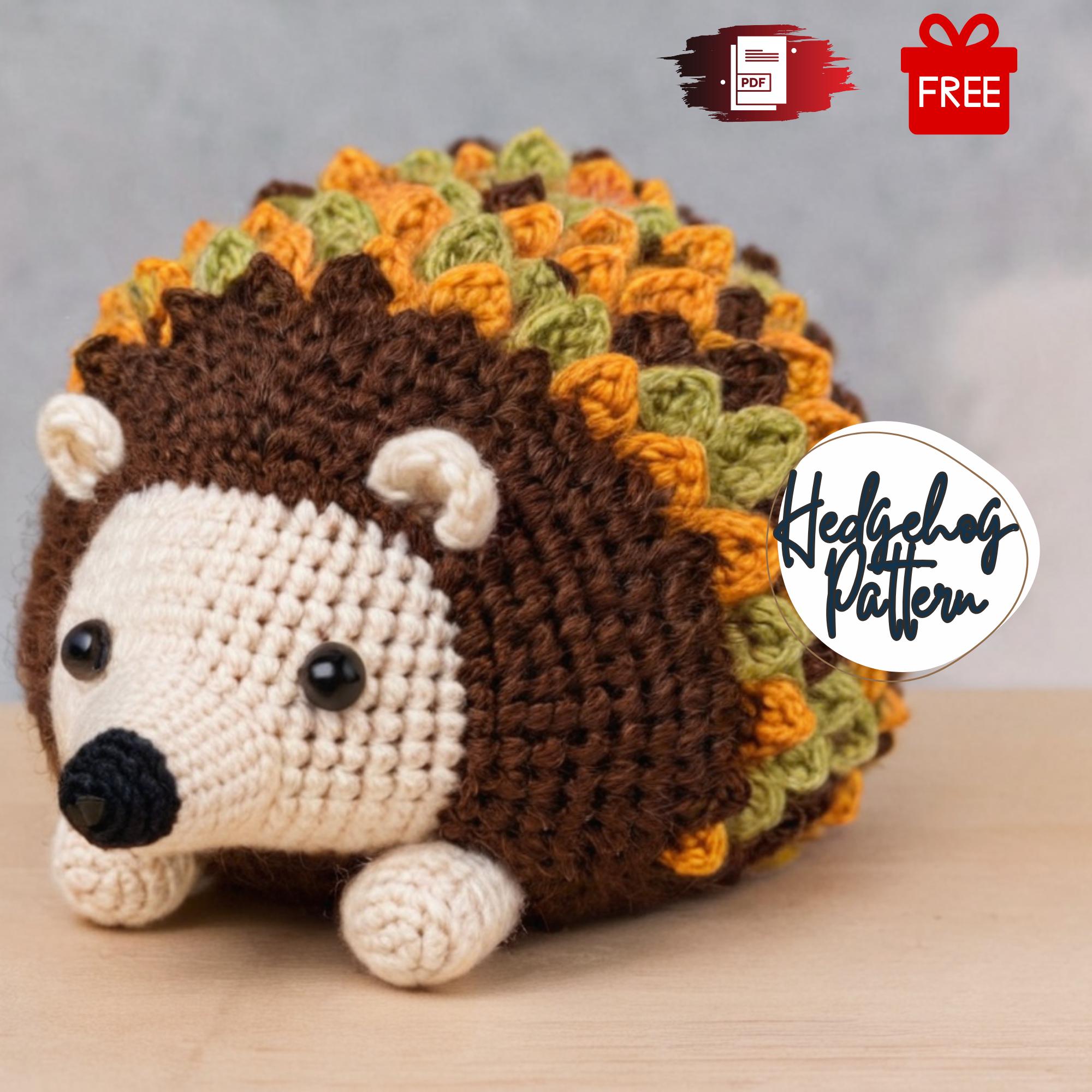 Hedgehog Crochet Pattern Amigurumi Fidget Hedgehog Pattern, Crochet ...