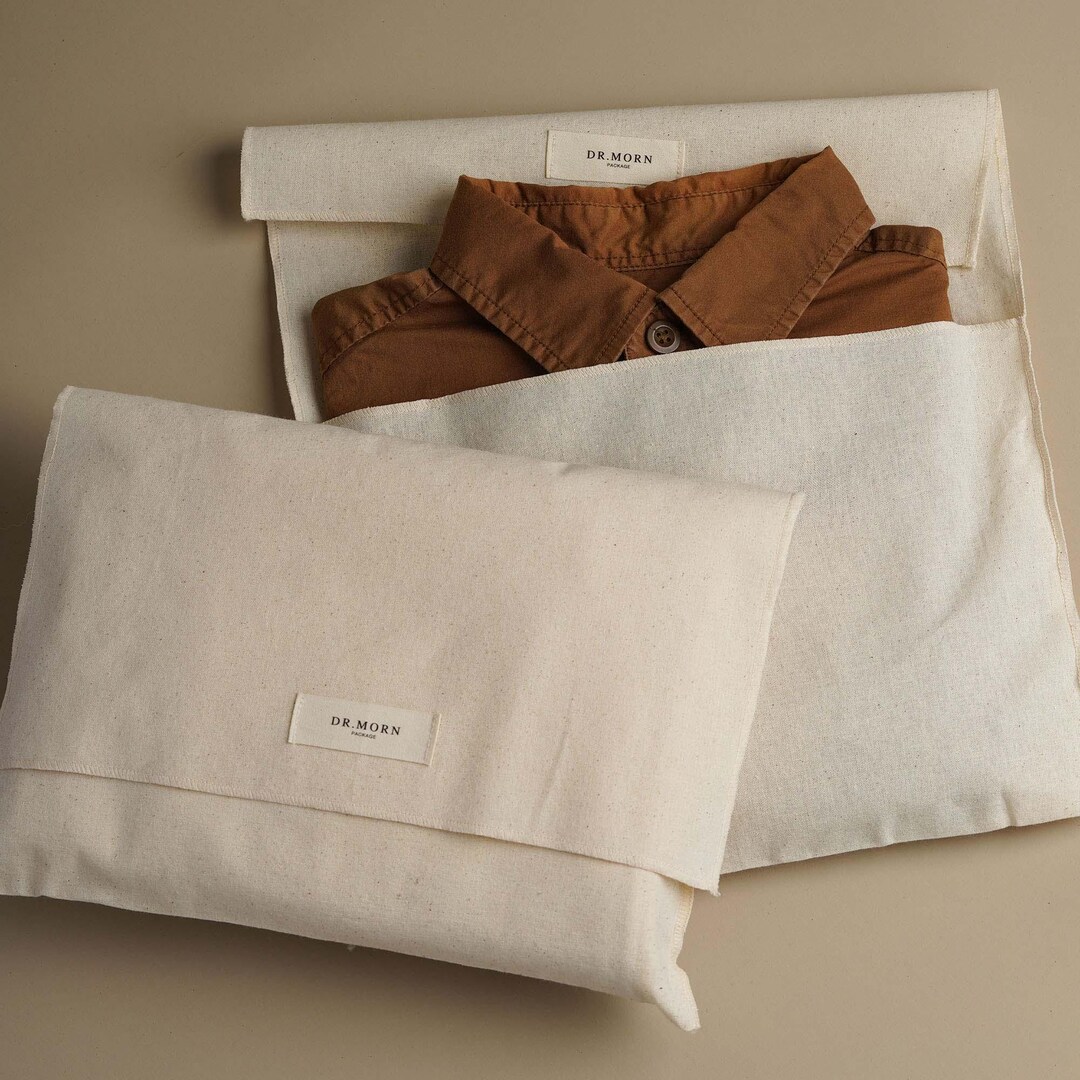 Custom Beige Cotton Envelope Dust Bags Logo Printed Handmade Large Flap ...
