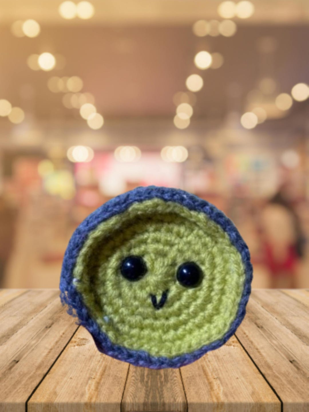 Amigurumi Watercress Soup Plush With Face – Handmade Crochet Plush Bowl ...