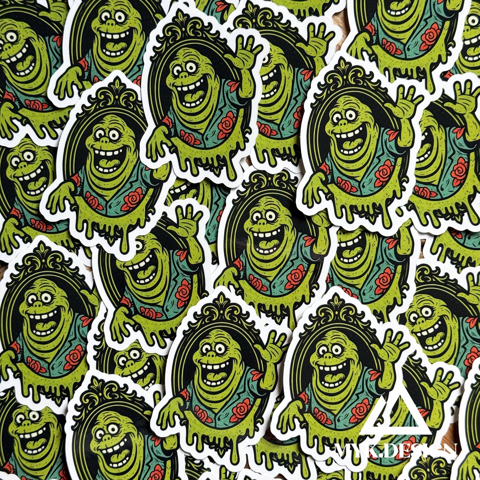 Slimer, the Ghost With the Most Appetite | 3” Weatherproof 80’s ...
