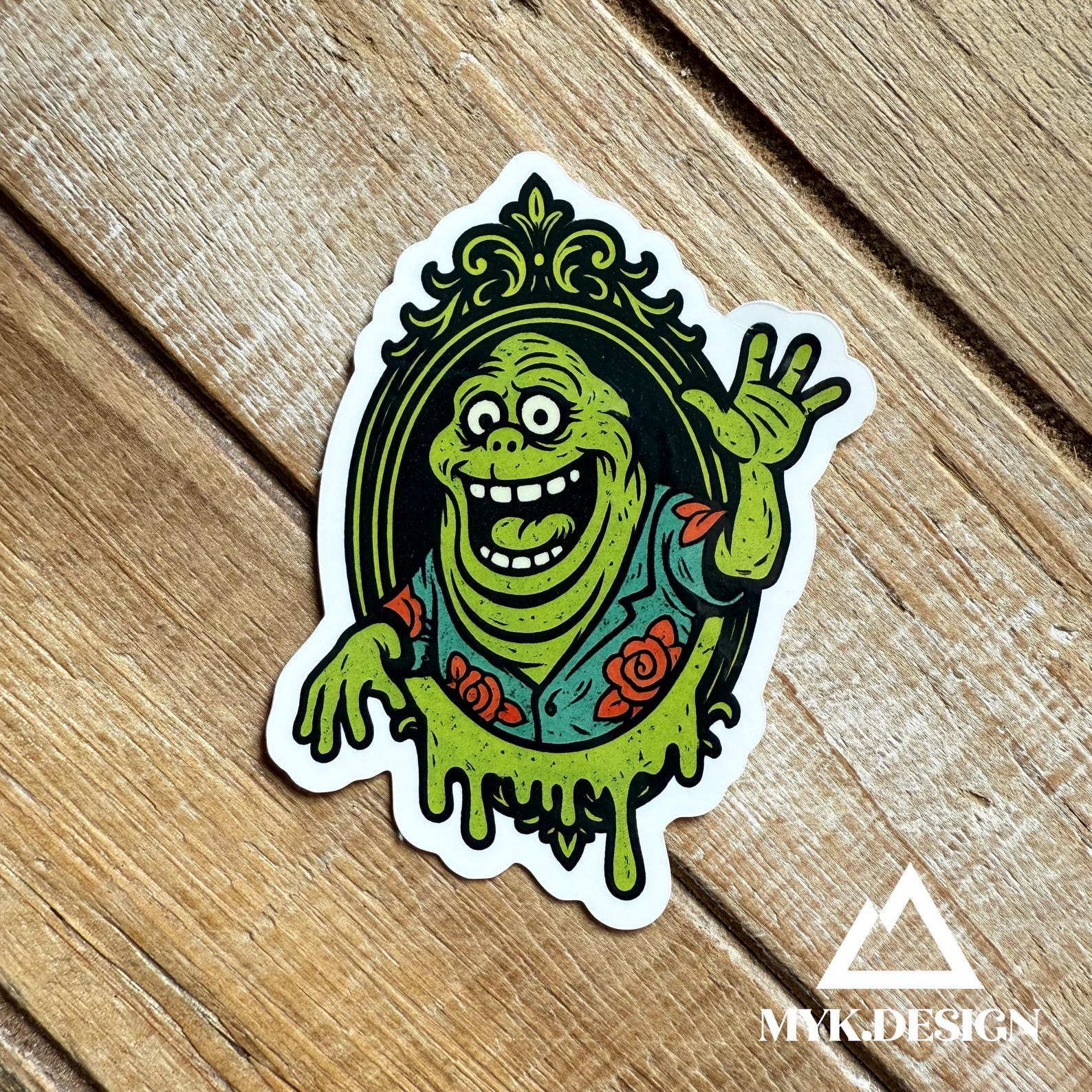 Slimer, the Ghost With the Most Appetite | 3” Weatherproof 80’s ...