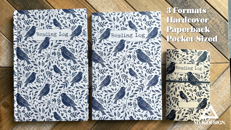 Reading Log Pocket-sized Notebook: 110 Entries - Meadow Cover Design ...