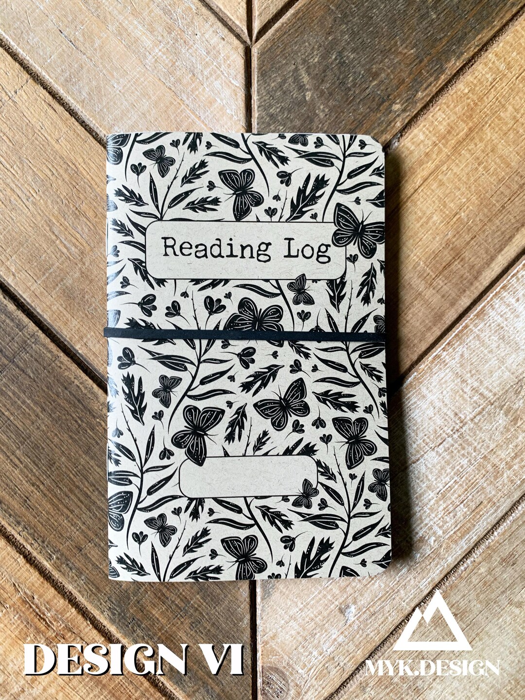 Reading Log Pocket Notebook: 94 Entries Butterflies Cover Design 3.5 X ...