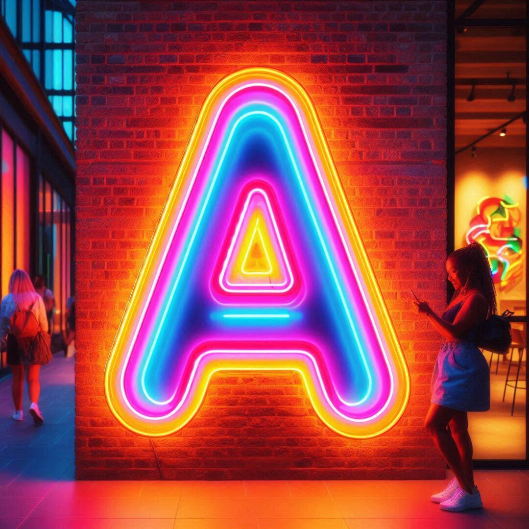 Colorful Neon | Neon Sign | Neon Sign Custom | Neon Name Sign | Neon ...