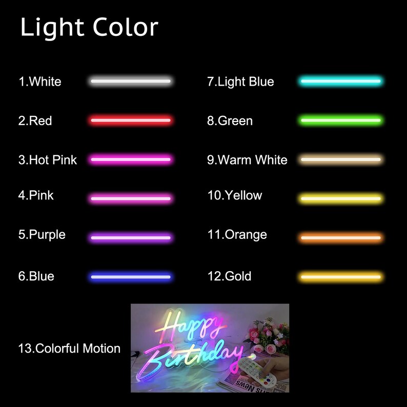 Colorful Neon | Neon Sign | Neon Sign Custom | Neon Name Sign | Neon ...