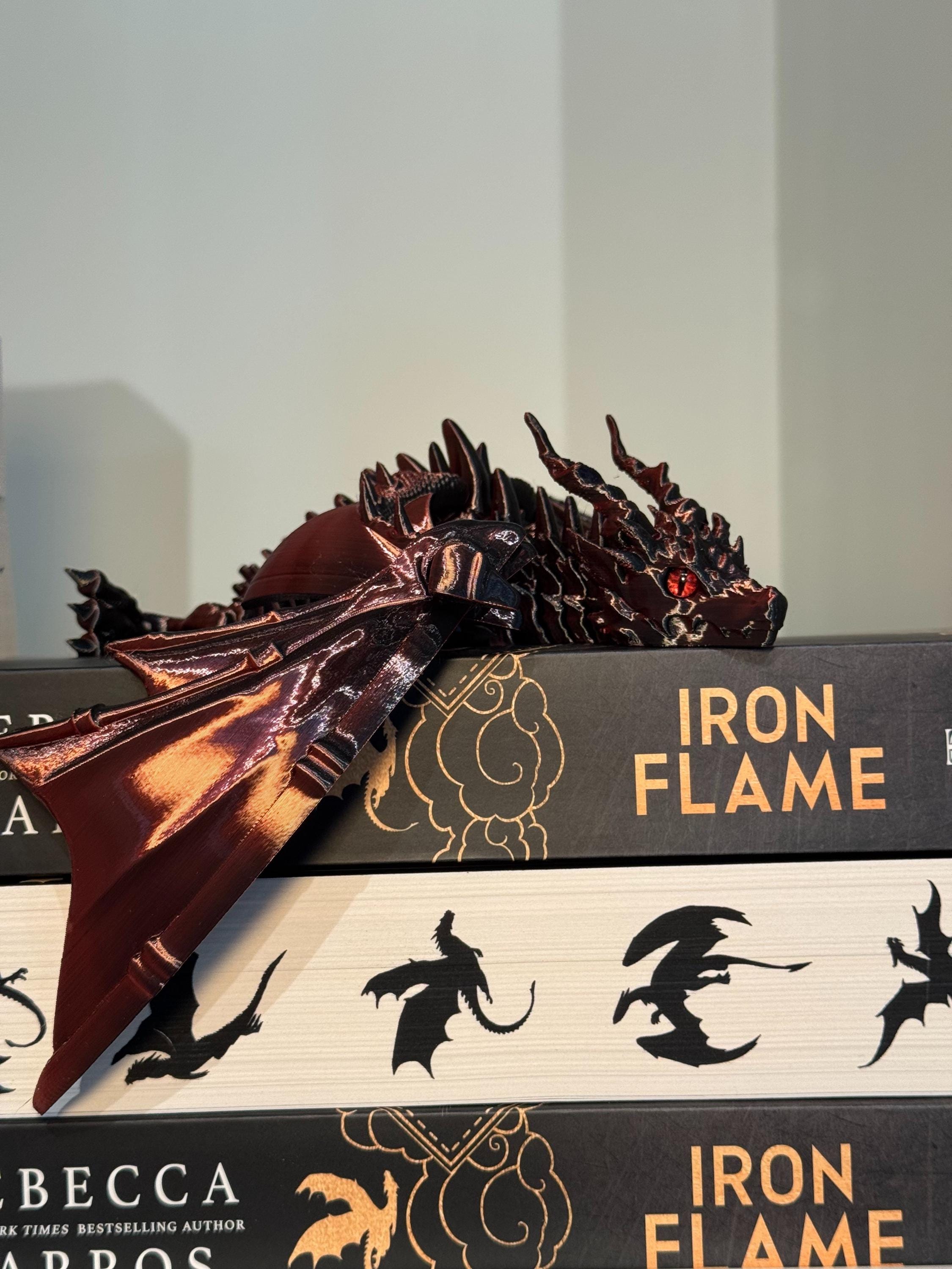 Articulated Wyvern V3 – Poseable 3D Printed Flying Dragon Toy, Winged ...