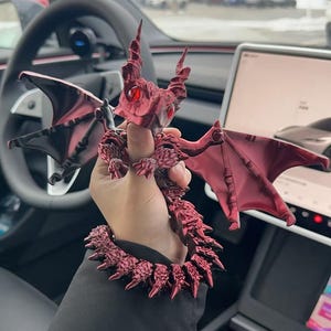 Articulated Winged Dragon – Stunning 3D Printed Flying Dragon Toy With ...