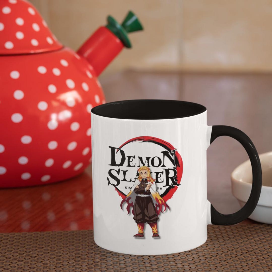 Kyojuro Rengoku Mug - Demon Slayer Mug - Rengoku Coffee Cup,flame ...