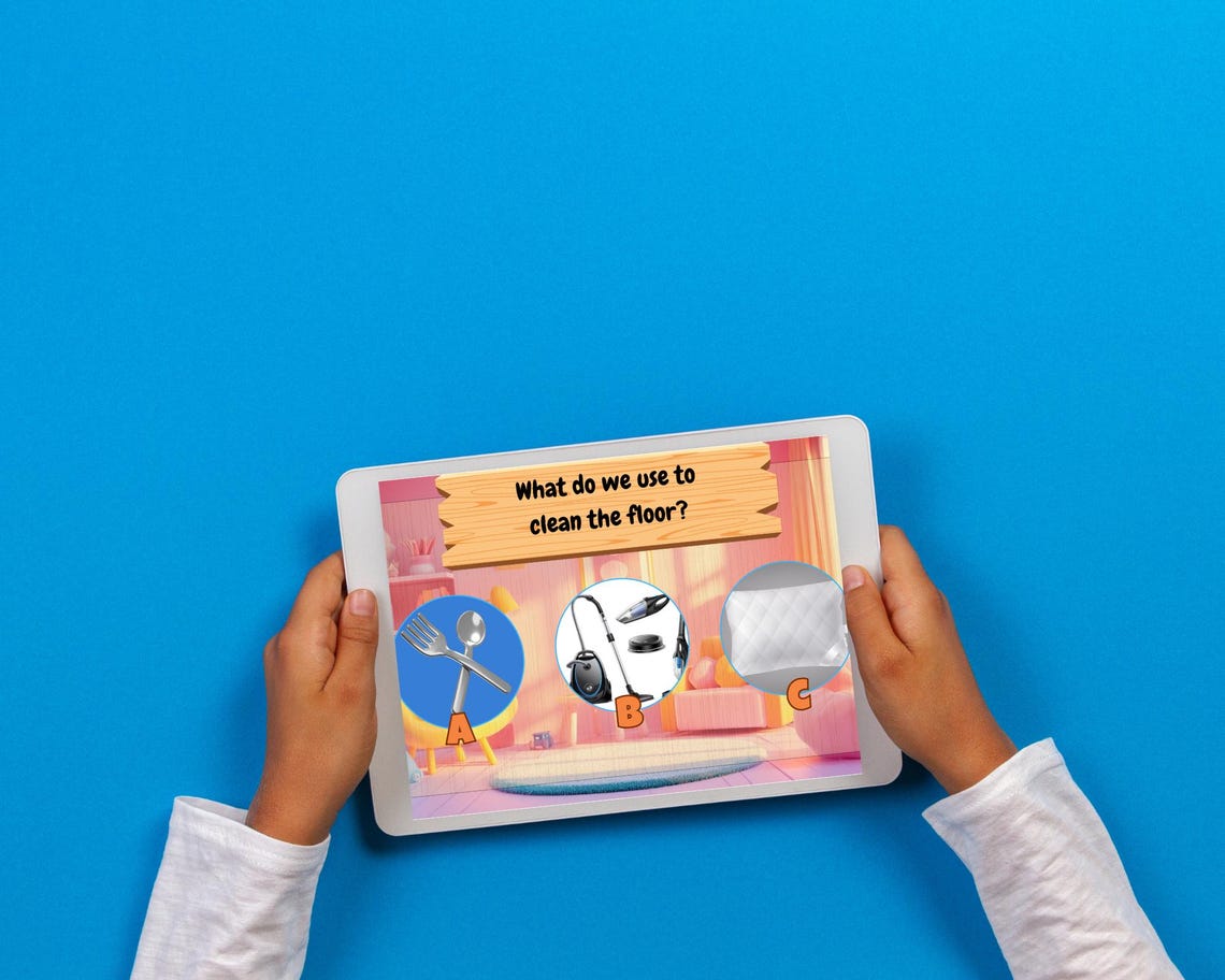 Household Items Game for Kids: Printable Trivia & Puzzles (digital ...