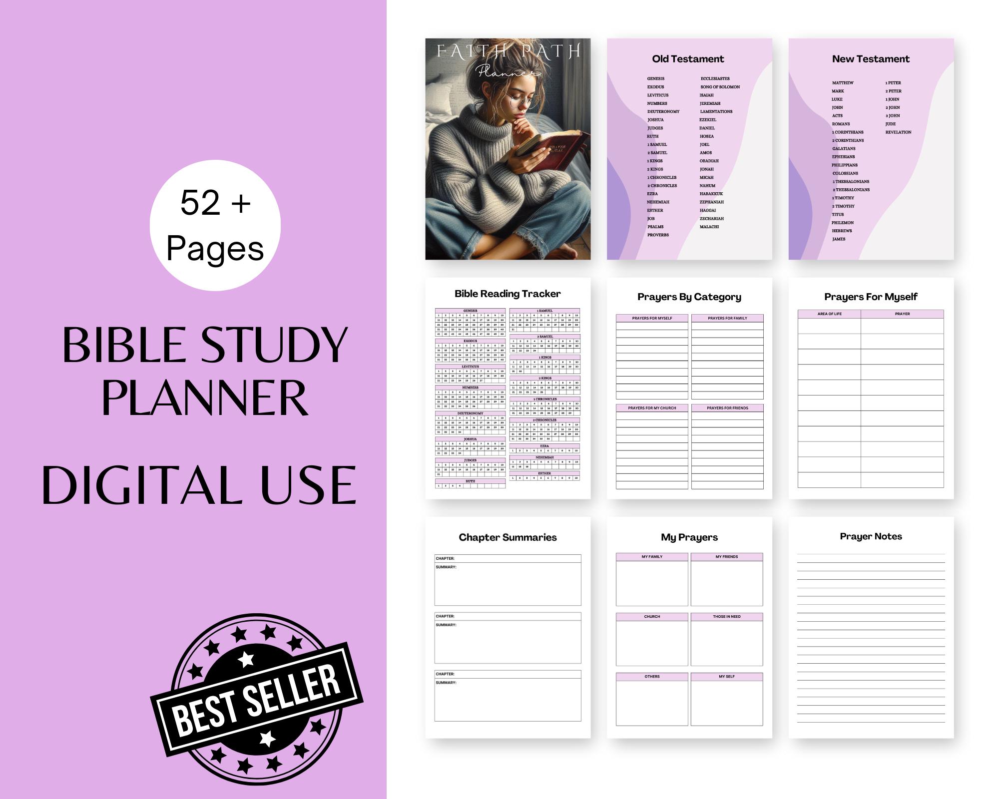 Faith Path Planner Digital Download, Christian Life Planner PDF ...