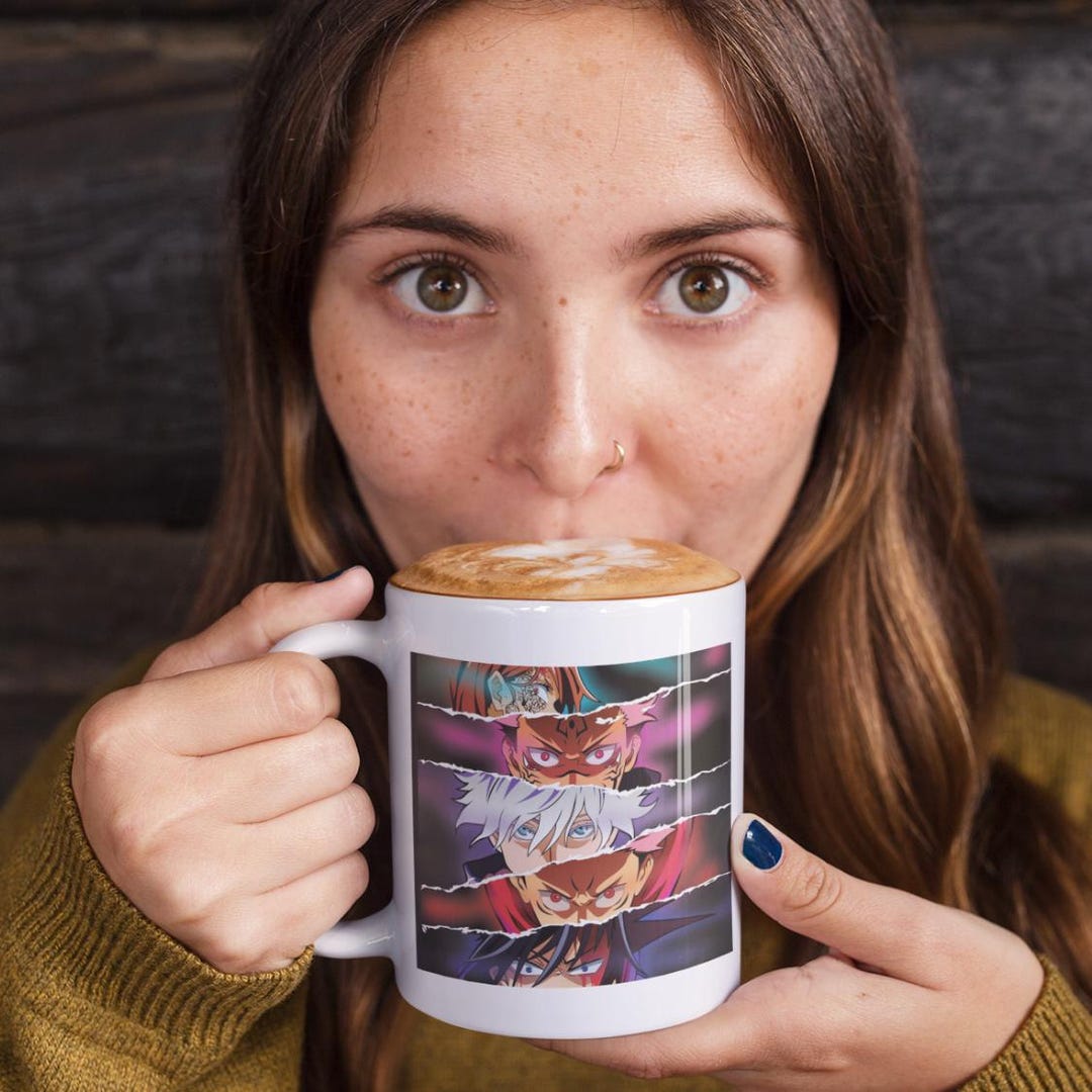 Jujutsu Kaisen Anime Mug, Jujutsu Kaisen Coffee Cup Sukuna Mug JJK Fan ...