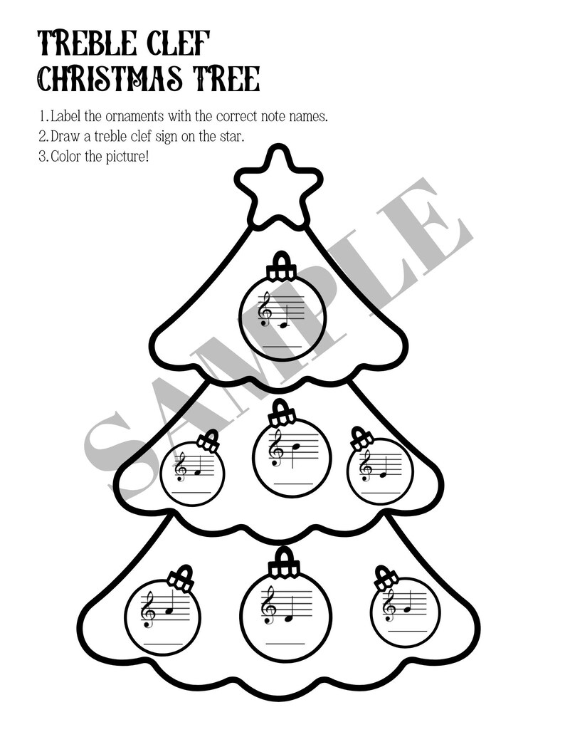 Christmas Musical Alphabet Coloring Activity - Etsy