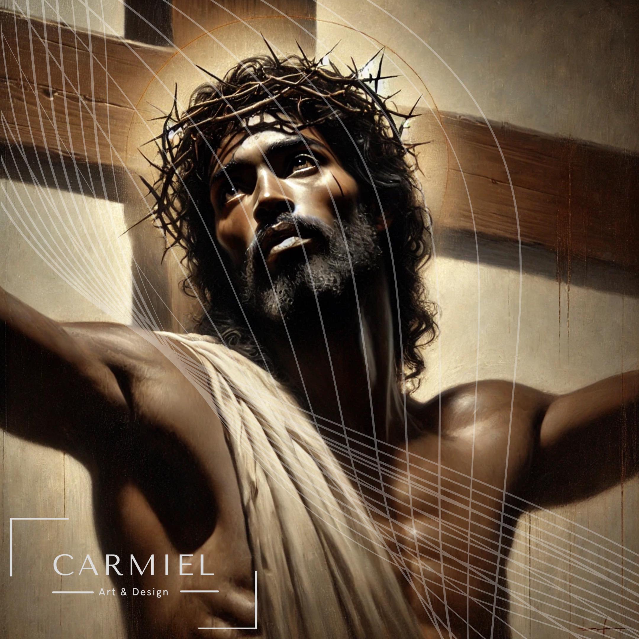 African Jesus | Black Jesus Christ Painting | Christian Artwork | Home ...