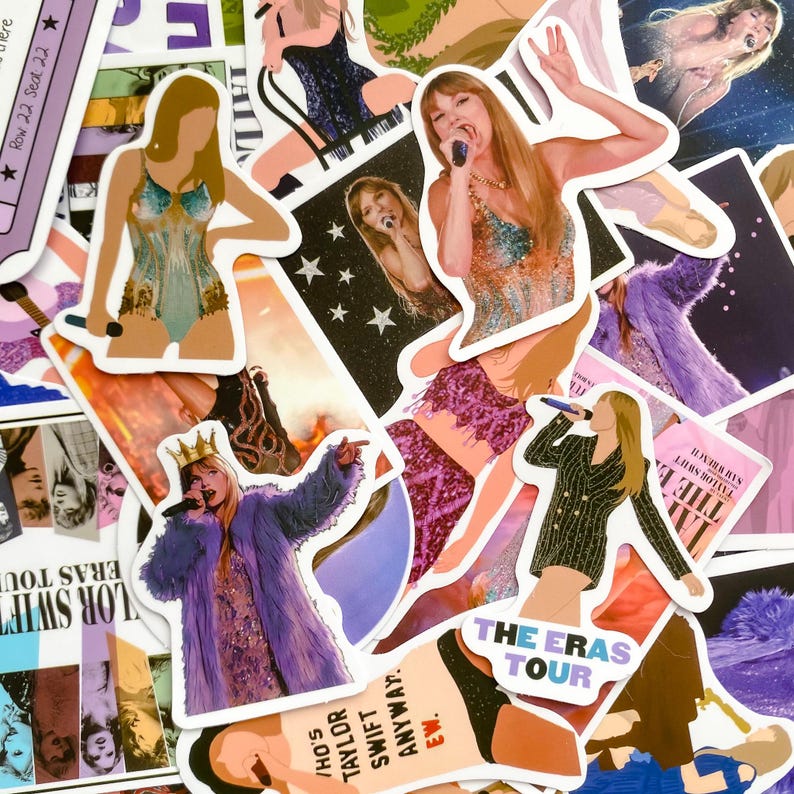 Taylor swift stickers - Etsy