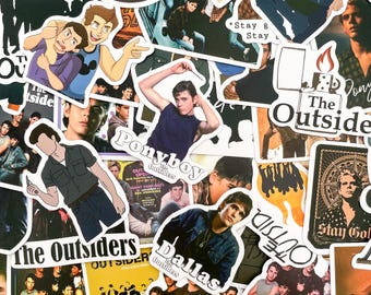 The Outsiders 10-pack of Stickers - Etsy