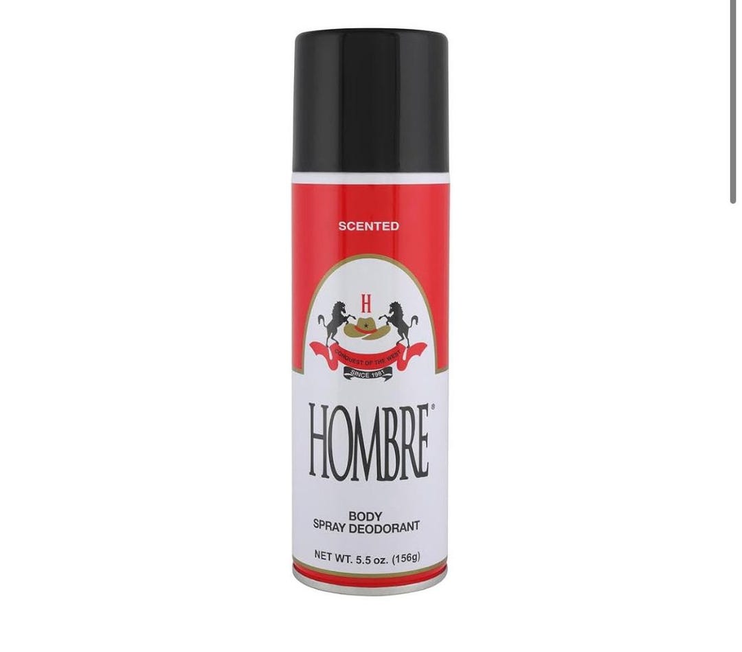 Hombre Red Deodorant Body Spray - Etsy