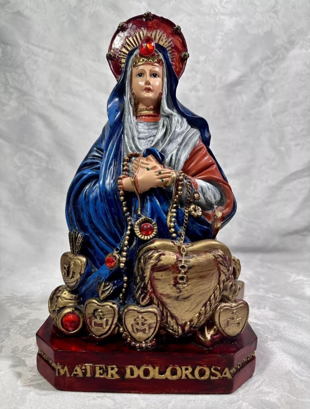 Our Lady of Sorrows- Erzulie Freda Statue - Etsy