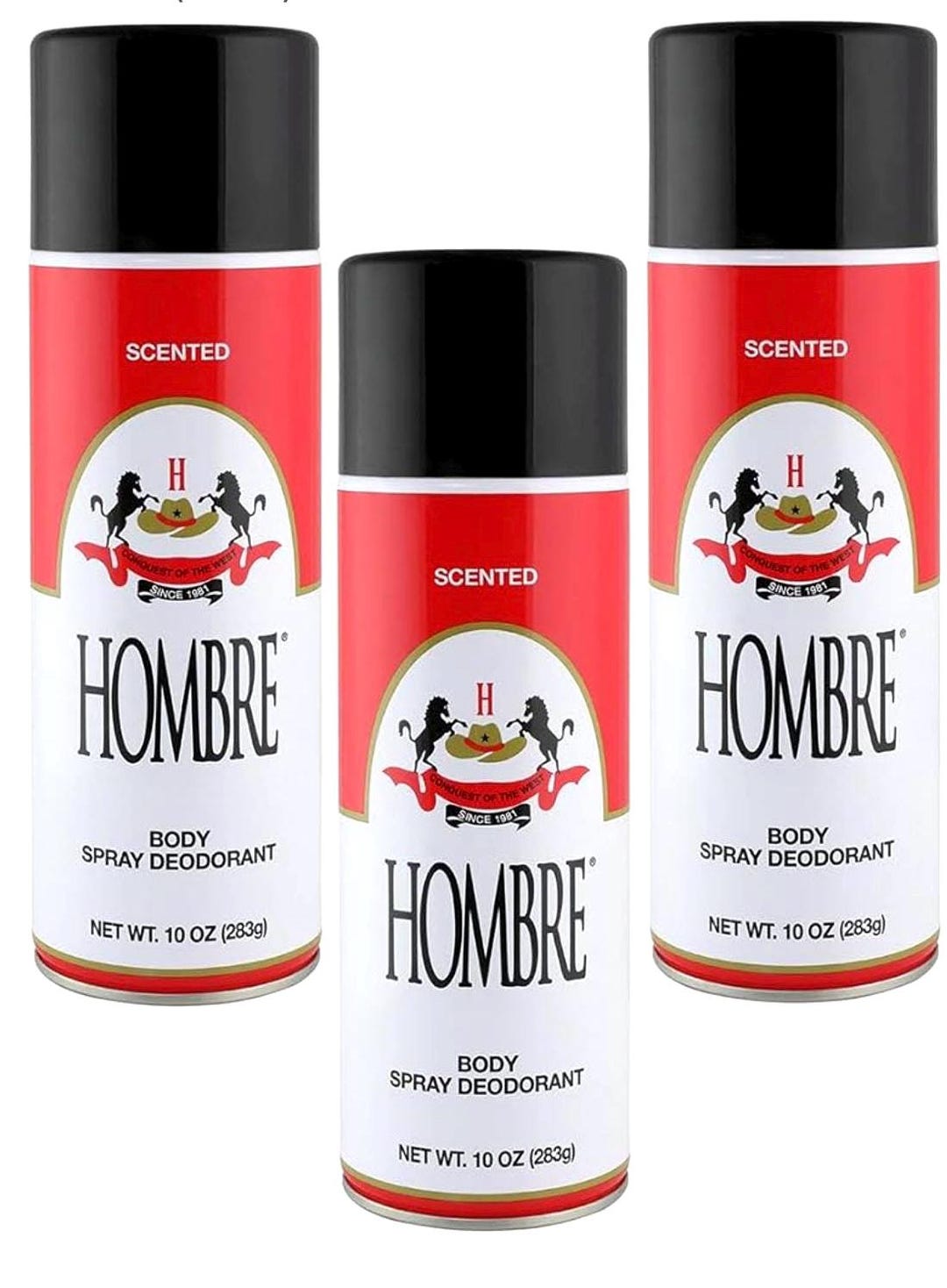Hombre Red Deodorant Body Spray ( Pack of 3) - Etsy