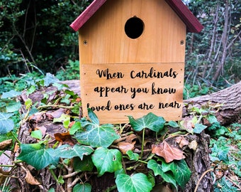 Cardinal Nesting Box - Etsy