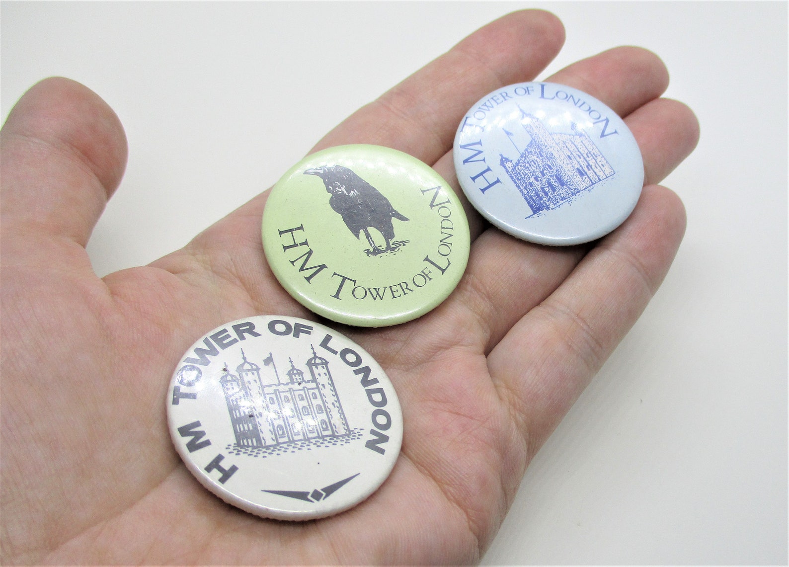London Souvenir Pins: Trio of Kitsch Metal Souvenir Tower of - Etsy