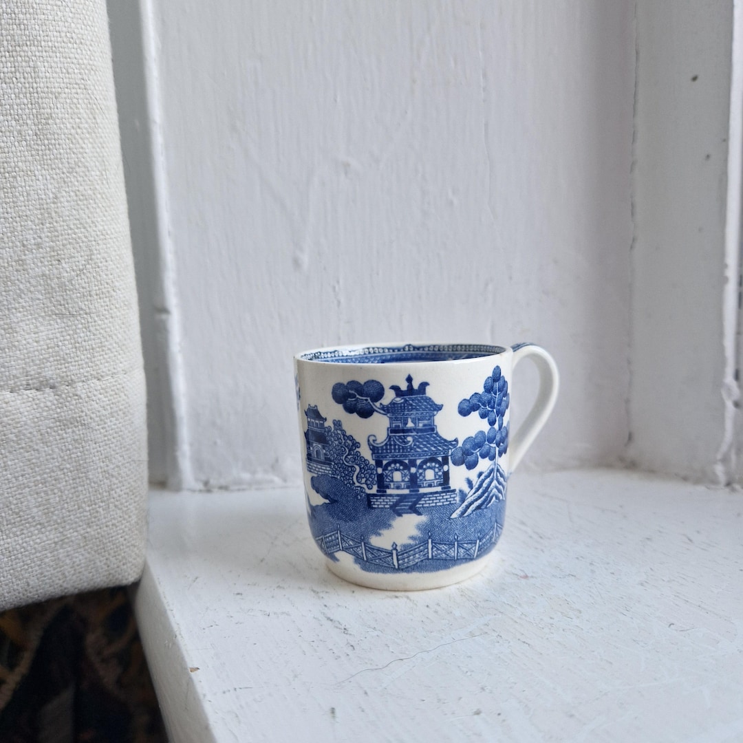 Wedgwood Willow Teacup: Antique Regency Era Wedgwood Etruria 1812-1822 ...