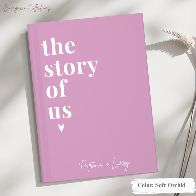 The Story of Us Journal | Custom Love Story Memory Book | Personalized ...