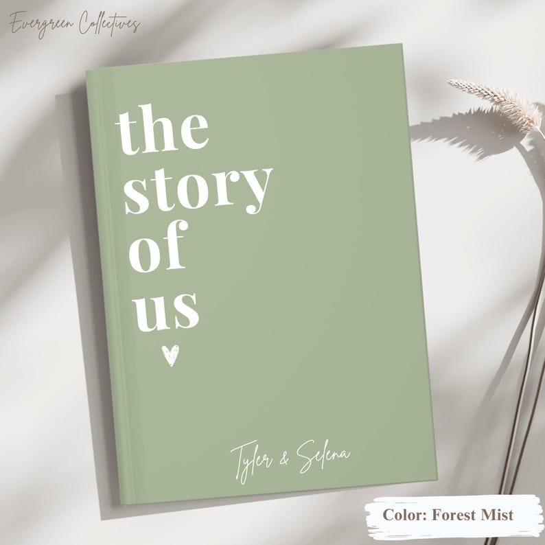 The Story of Us Journal | Custom Love Story Memory Book | Personalized ...