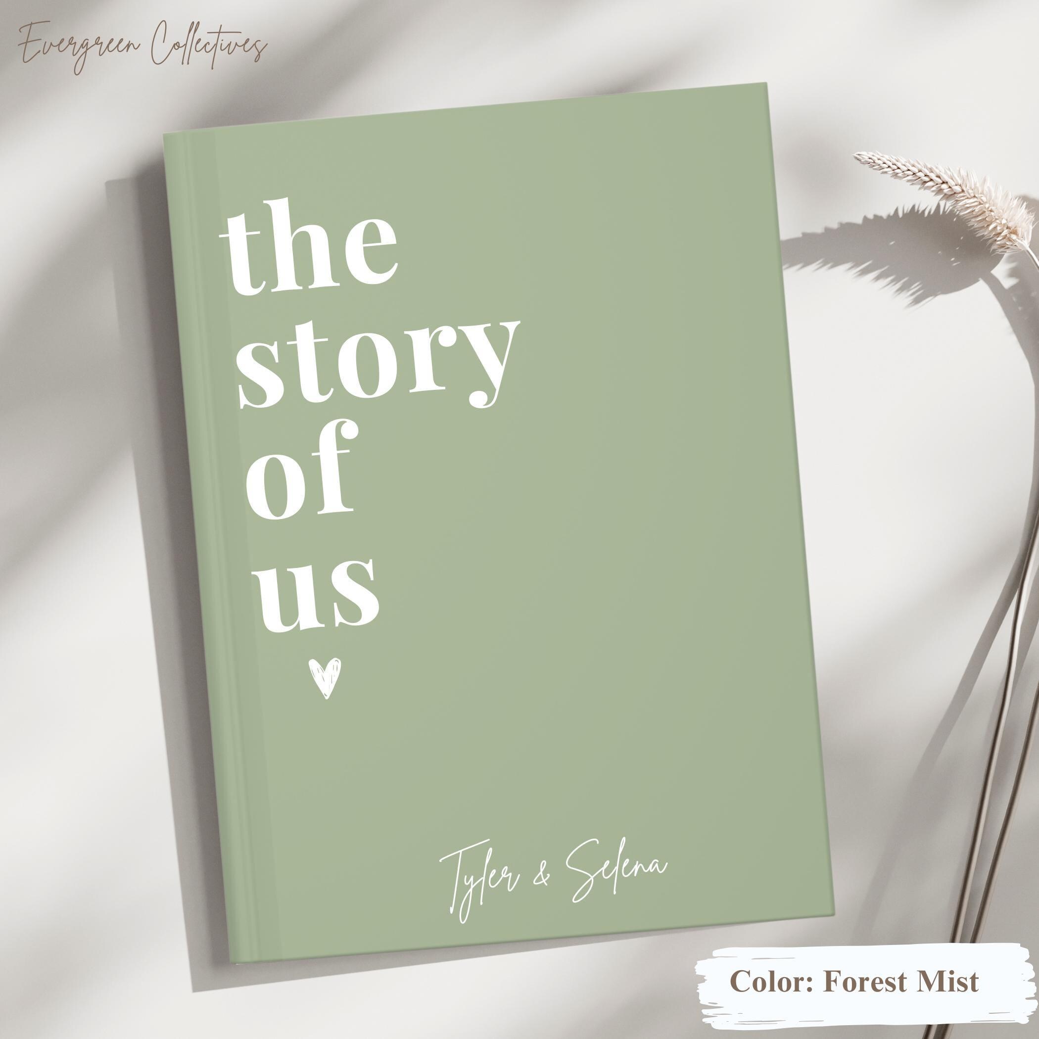The Story of Us Journal | Custom Love Story Memory Book | Personalized ...