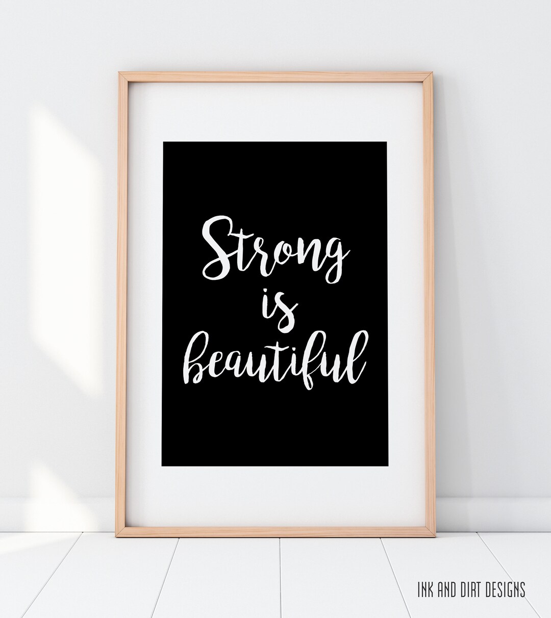 Strong is Beautiful - Motivational Healthy Lifestyle Physical Training ...