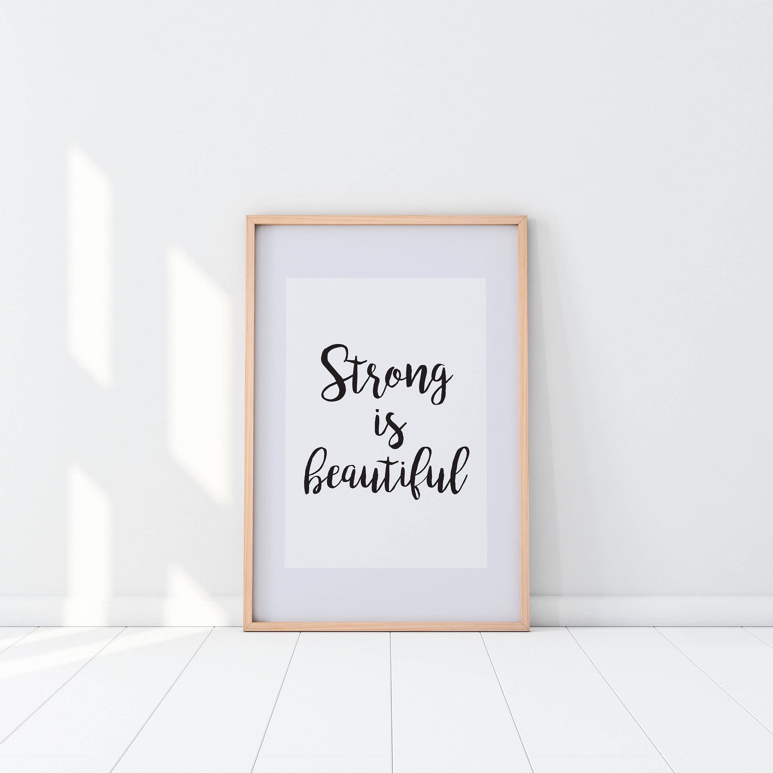 Strong is Beautiful - Motivational Healthy Lifestyle Physical Training ...