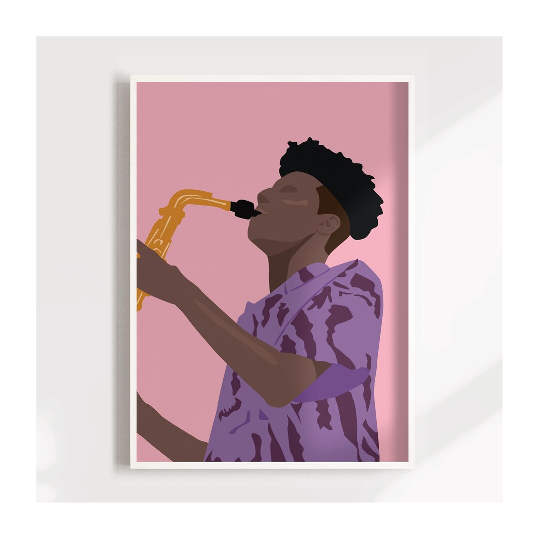 Masego Poster Minimalist Music Wall Art Jazz Print Artist Poster Dorm ...