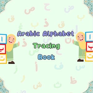 Arabic Alphabet /hijaiyah Tracing Book for Kids and Beginners - Etsy