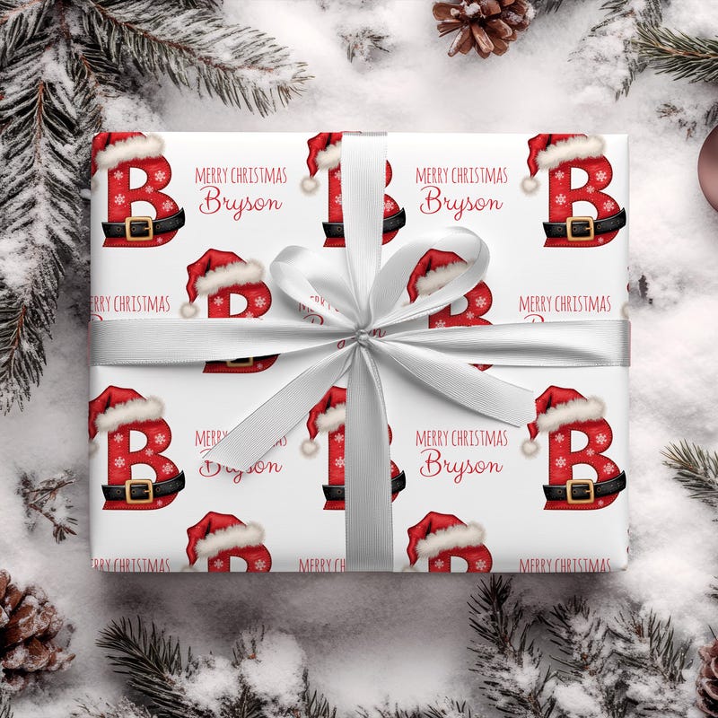 Western Cowboy Christmas Wrapping Paper - Etsy