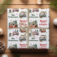 Camping Gift Wrap - Etsy