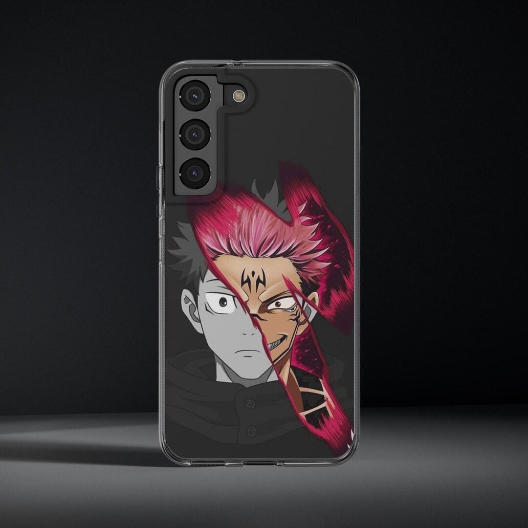 Sukuna Jujutsu Kaisen, Anime Phone Case, Anime iPhone Case, Samsung S24 ...