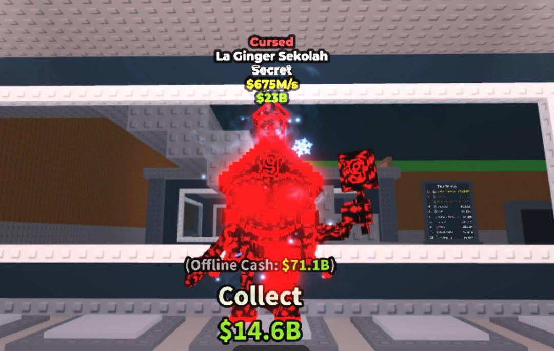 Steal A Brainrot - La Ginger Sekolah Cursed 675M/S ( 1 Piece ) NEW ...