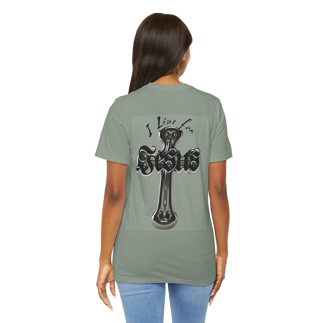 Jesus Cross Graphic Tee: Faith-inspired Christian Apparel - Etsy