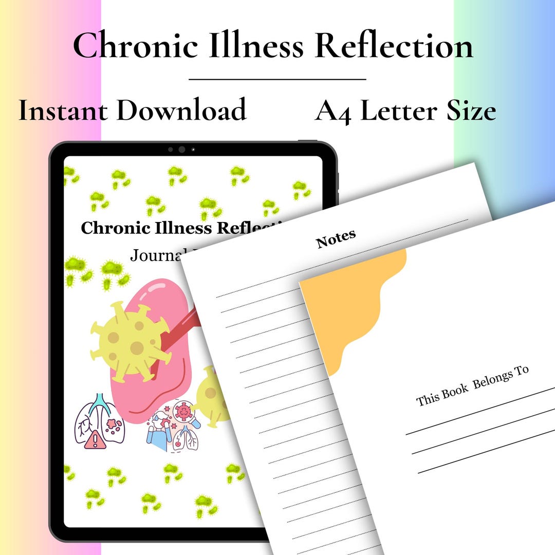 Chronic Illness Journal Prompts Spoonie Journaling Tool Printable ...